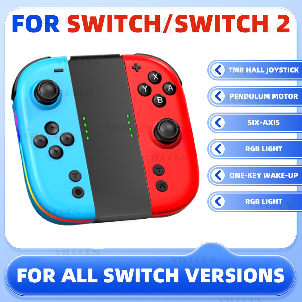 For Switch 2 Joycons 2025 New RGB LED Controllers For Switch 2/Switch ...