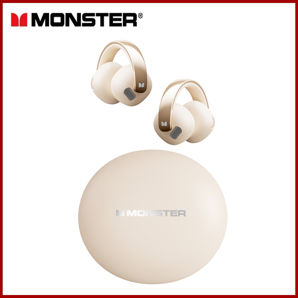 Monster XKT30 Wireless Earphones Bluetooth 5.4 HIFI Noise Cancelling ...