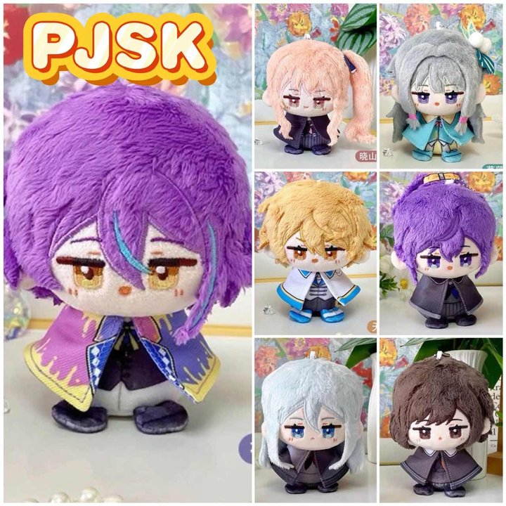 PJSK Plush Doll, Cute Stuffed 12cm Akiyama Mizuki Kamishiro Rui Tenma Tsukasa Kusanagi Nene ...