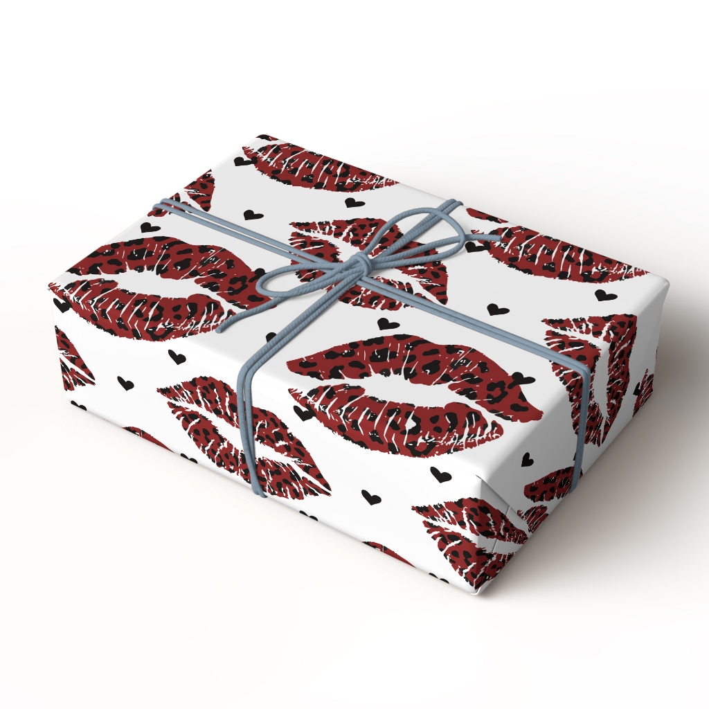 Sexy Lips Gift Packaging Paper Roll Gift Packaging Paper Waterproof ...