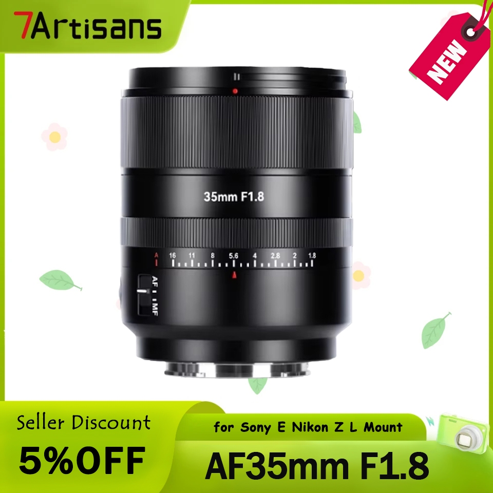 7artisans AF 35mm F1.8 Full Frame Autofocus Cameras Prime Lens with STM ...