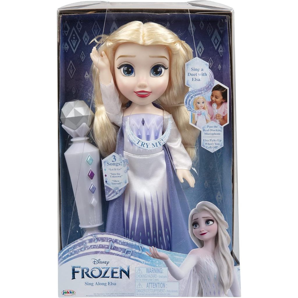 Disney Frozen Sing Along Elsa Doll Playset, 2 Pieces | Shopee Singapore