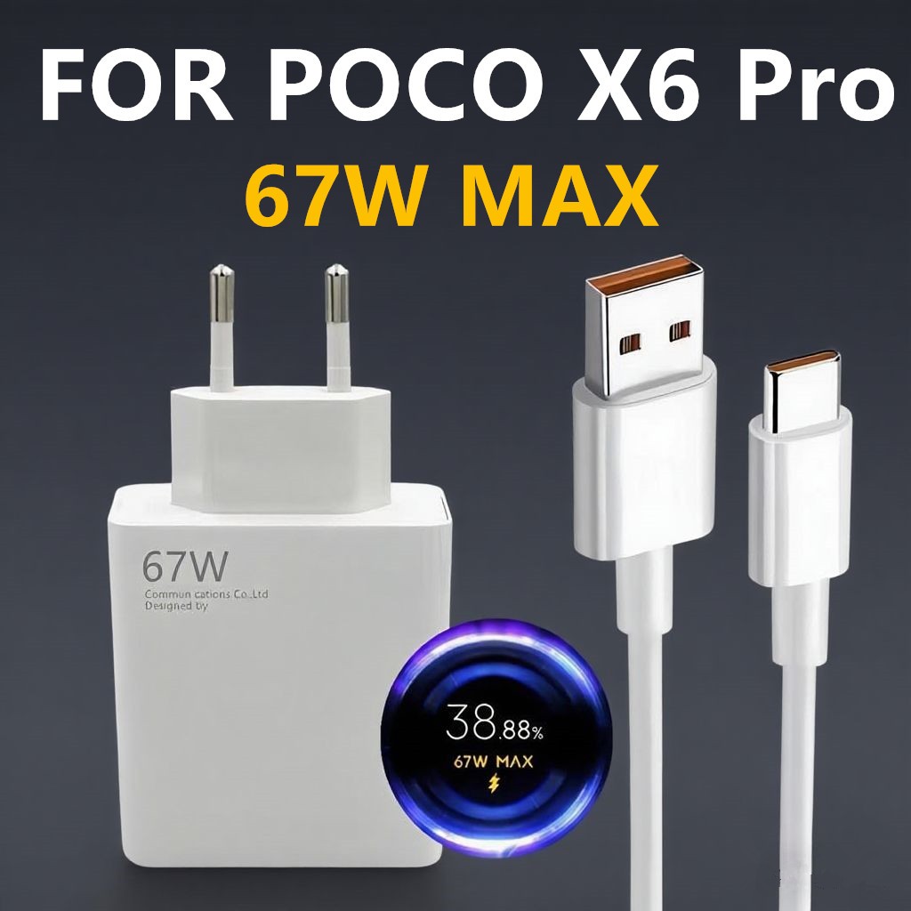 Apply to Poco X6 Pro Cable Xiaomi 67W charger, Redmi Note11 Pro/K60 ...