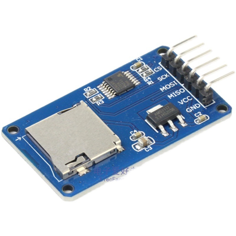 Android SD Card Module Mini TF Card Reading Writing SPI Interface with Level Conversion MicroSD ...