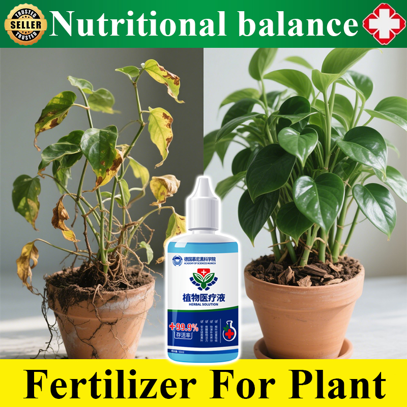 Liquid Fertilizer For Plant 50ML Universal Plant Rejuvenation Liquid ...