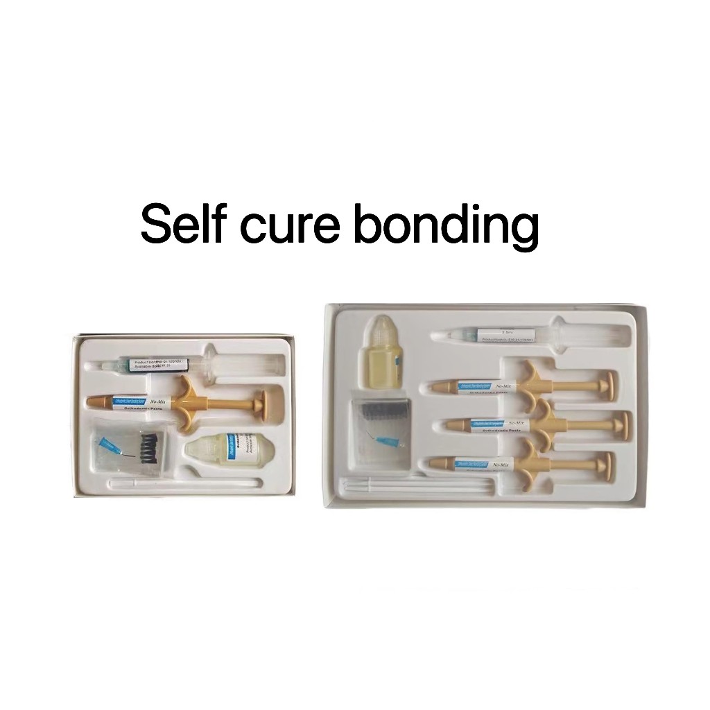 1Pack Dental Braces Glue Bonding Self Cure Adhesive Paste Bonding Kit ...