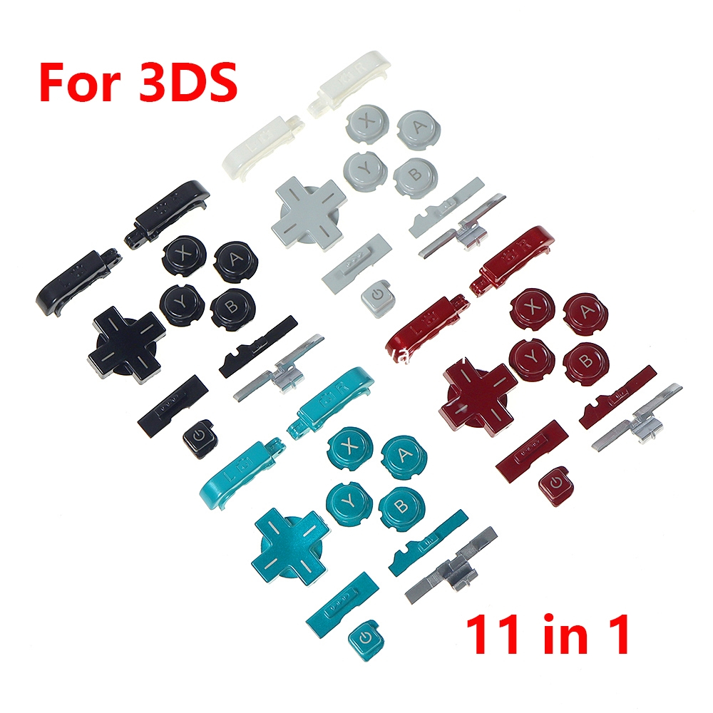 1set 11 in1 full buttons for 3DS ABXY D-Pad Home ON OF Key Power ...