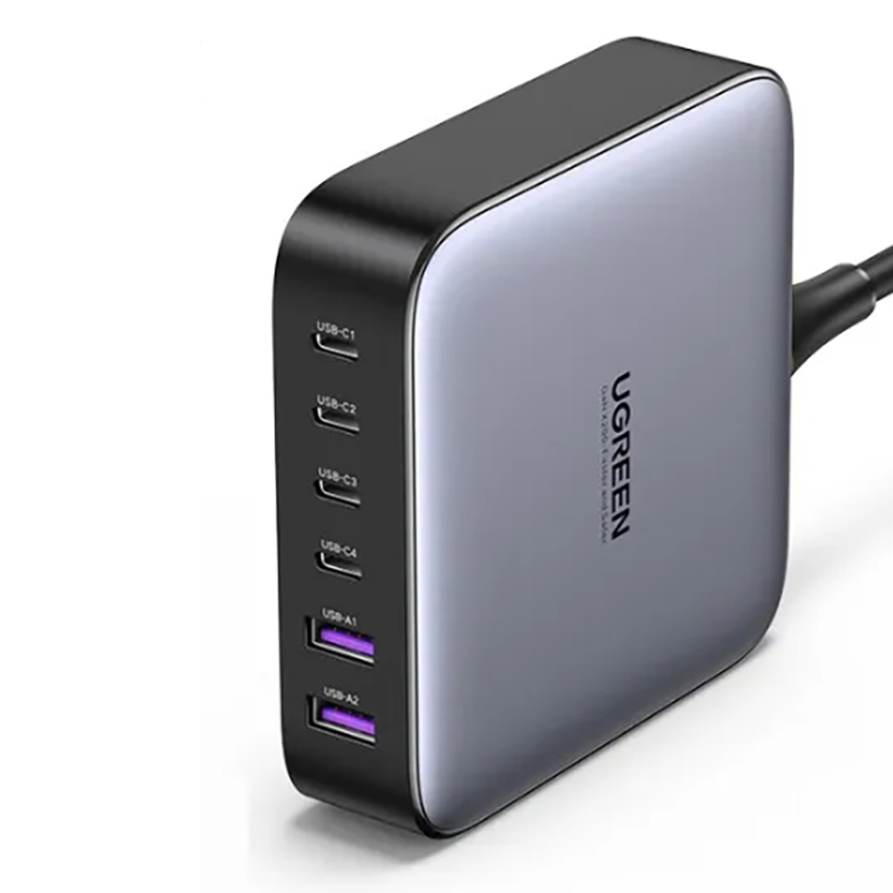 UGREEN High-speed Charger PD 200W C-type USB Desktop Charger Laptop ...