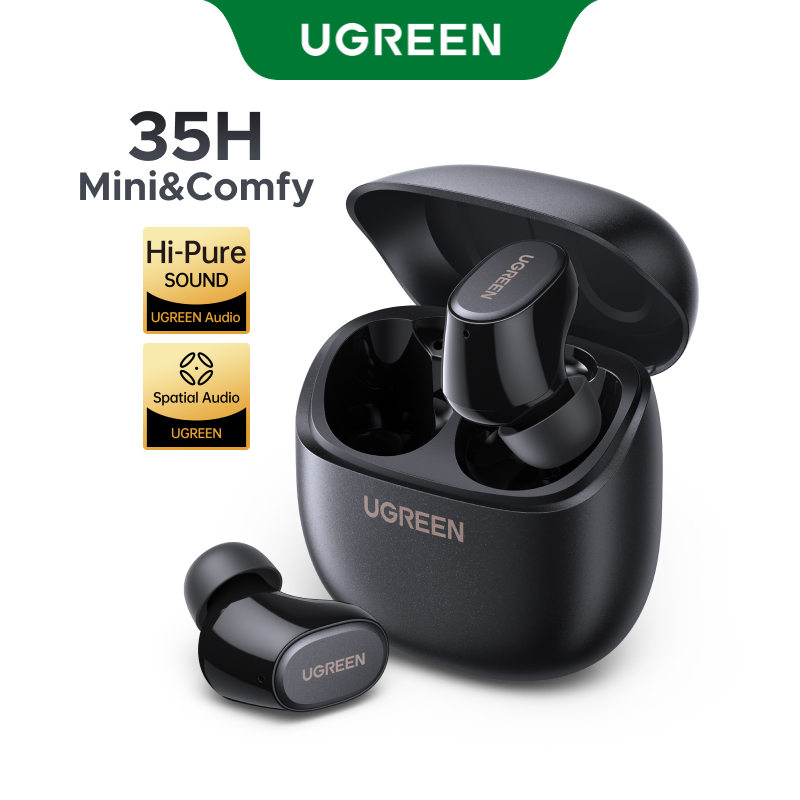 UGREEN AirDots Bluetooth 6.0 TWS Earphones 4-Mic Support AAC/SBC Audio ...