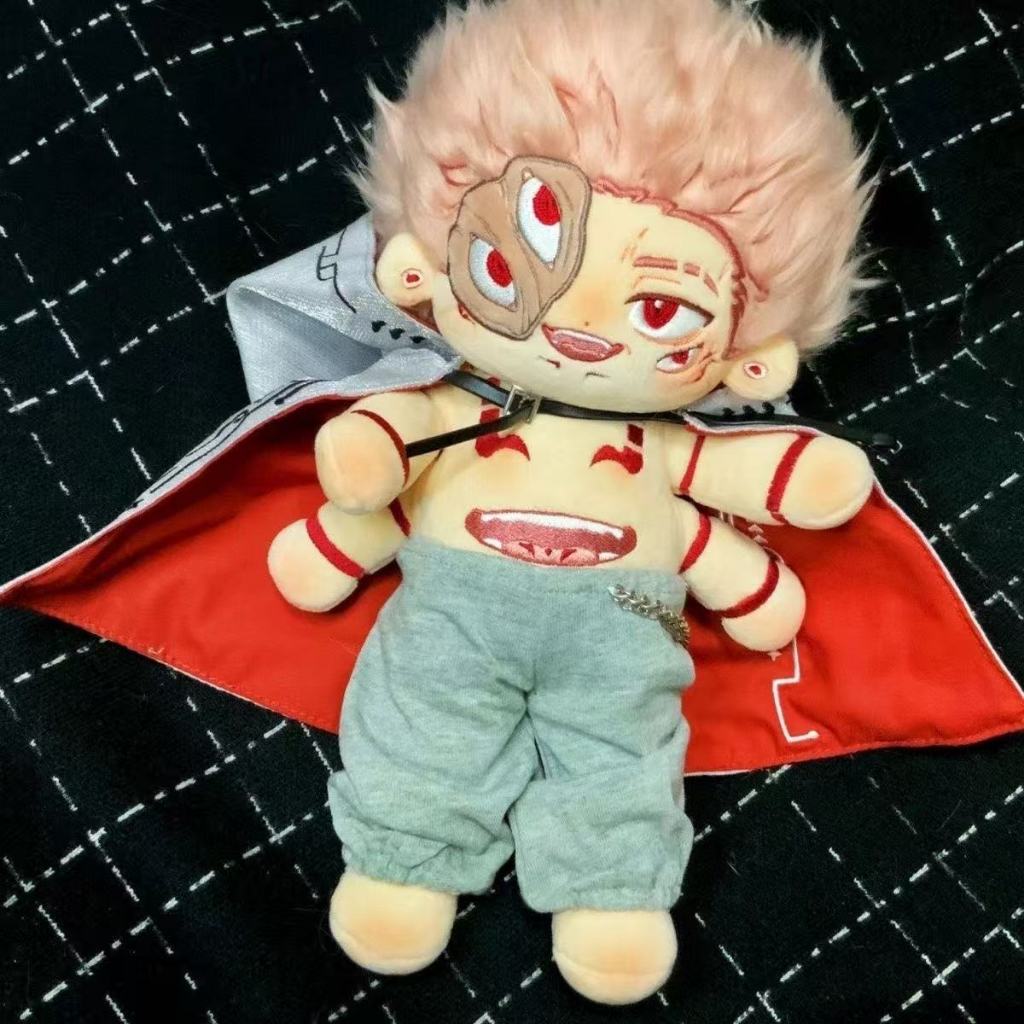 Anime Game Jujutsu Kaisen Cotton Doll Plush Ryomen Sukuna Stuffed Toy ...