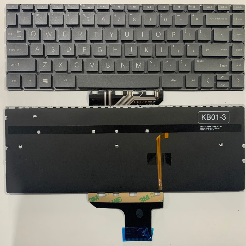 US layout for HP ENVY X360 13-AN 13-AH 13-AG 13-AQ 13-AR TPN-W133 W144 ...
