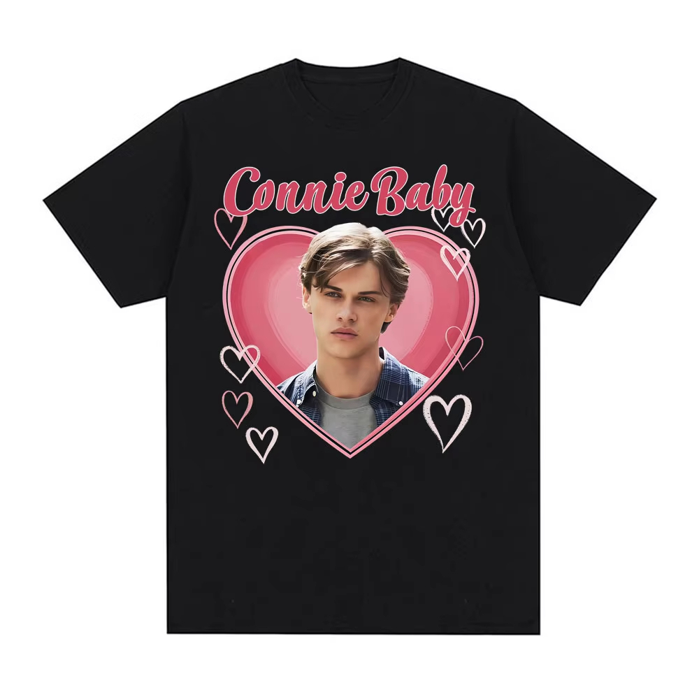 Team Conrad Baby Cute Heart Pattern Conrad Fisher TV Movie Cotton T ...