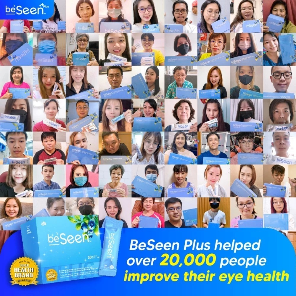 BeFree BeSeen Plus Vitamin Eye-Brain Booster (30 Sachets) | Shopee Singapore