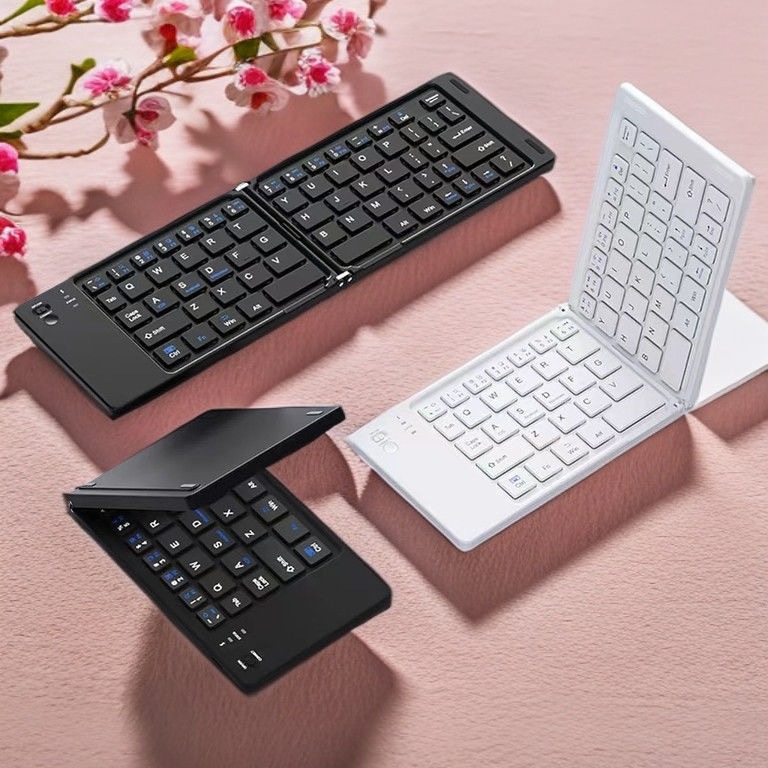 Foldable Keyboard - Portable Travel Keyboard with Storage Bag ...
