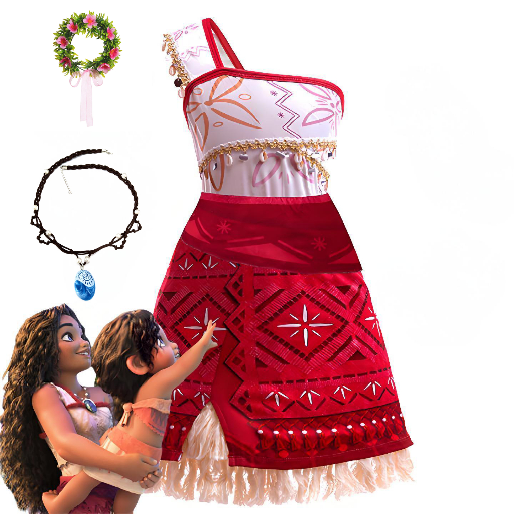 Disney Ocean Adventure 2 Moana Role Playing Girls Carnival Princess ...