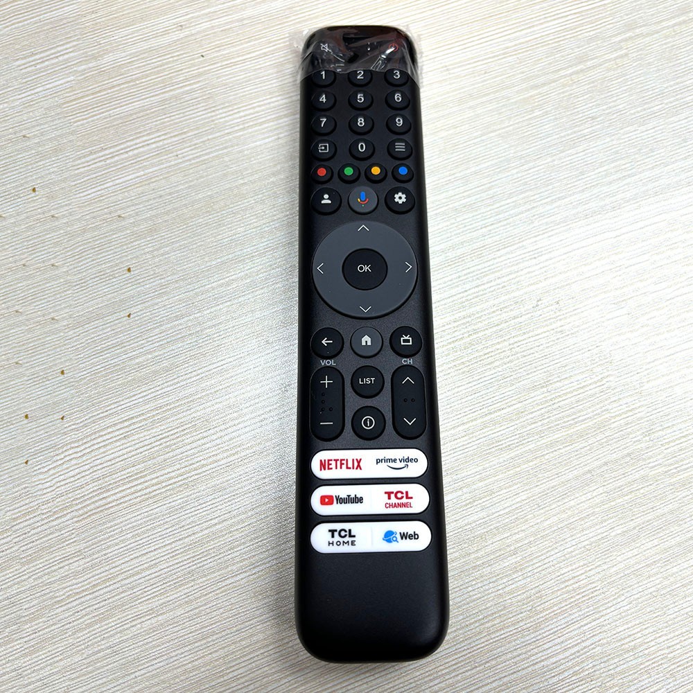 New RC833 GUB1 Voice Remote Control For TCL QLED Smart Google TV 50 55 ...