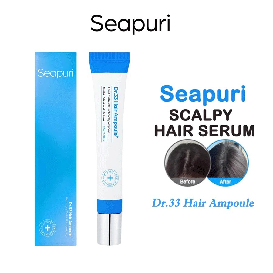SEAPURl Seapuri Dr.33 Scalpy Anti Hair Loss Ampoule 20ml | Shopee Singapore