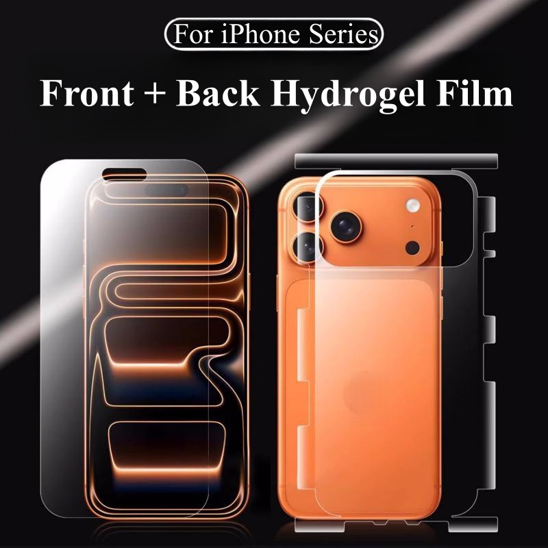 HD/Matte Soft Back Film For iPhone 17 Pro/17/17Air/17 Promax Screen ...