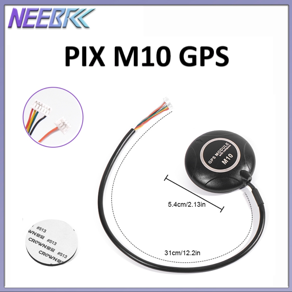 New M10 GPS With External QMC5883 Compass For PIX Pixhawk 2.4.8 APM RC ...