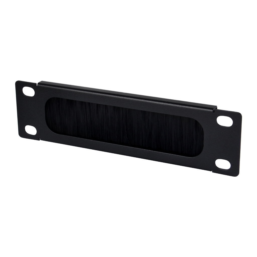 DeskPi RackMate 7-Inch 1U Rack Cable Entry Panel with Brush Strip for ...
