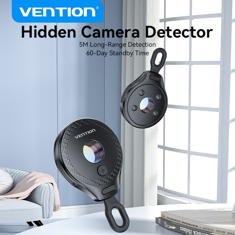 Vention Camera Detector Infrared Anti-Spy Hidden Camera Finder 5-Meter ...