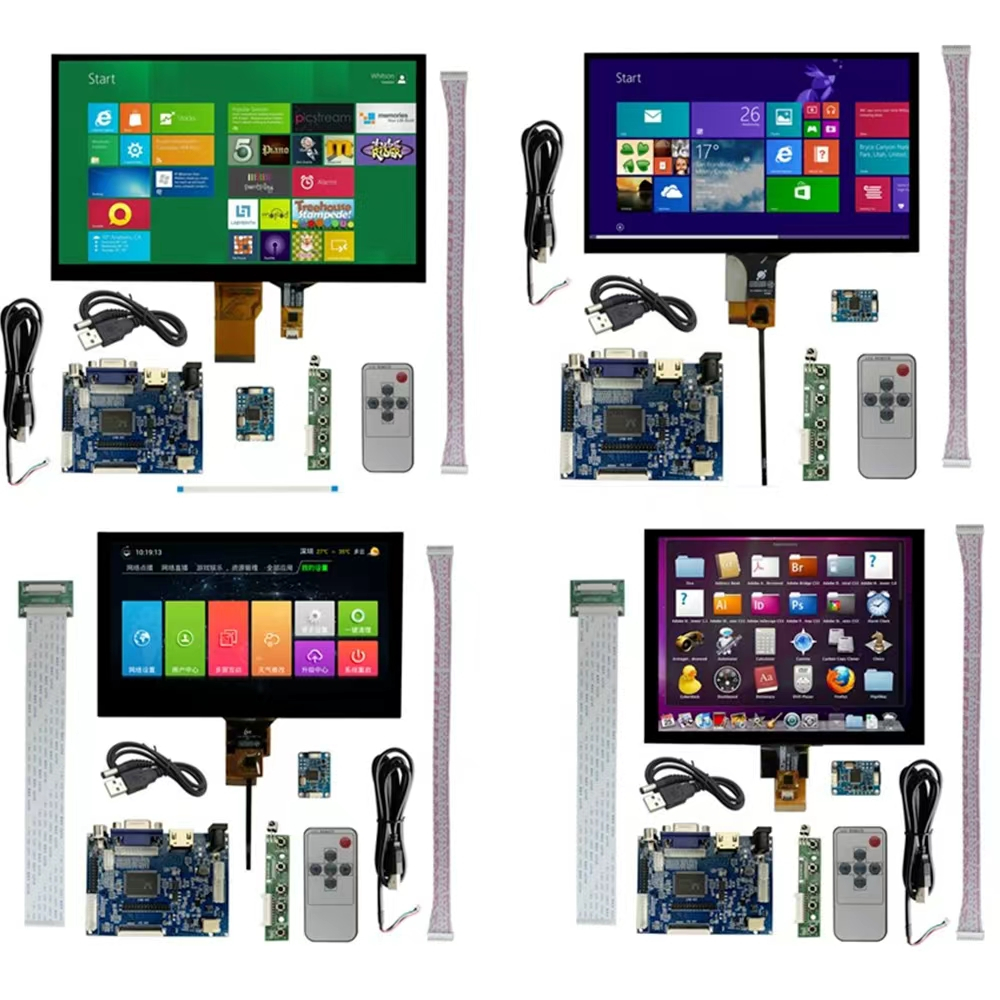 6.5/7/8/9/10.1 Inch LCD Display Kit with Capacitive Touchscreen, HDMI ...