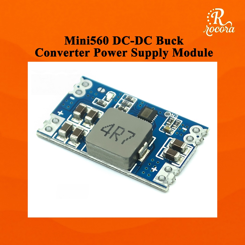 Mini560 DC-DC Buck Converter Power Supply Module 5A Output 3.3V / 5V ...