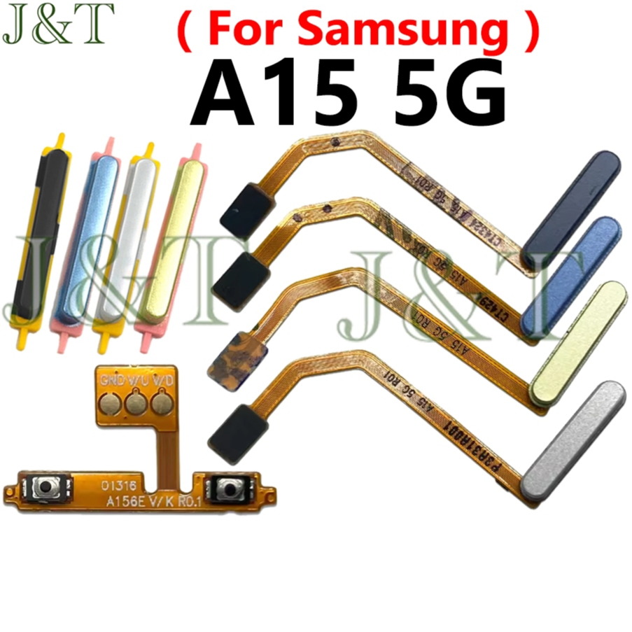 Touch ID For Samsung Galaxy A15 5G Fingerprint Sensor Scanner Power on ...