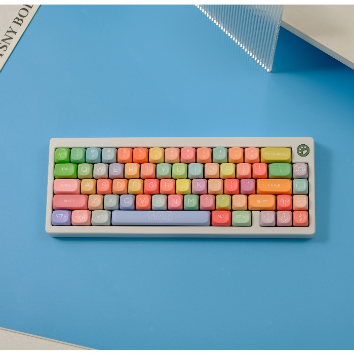 Gummy Bears Keycaps 132 Key PBT Keycap MOA Profile DYE-SUB Wooting For ...