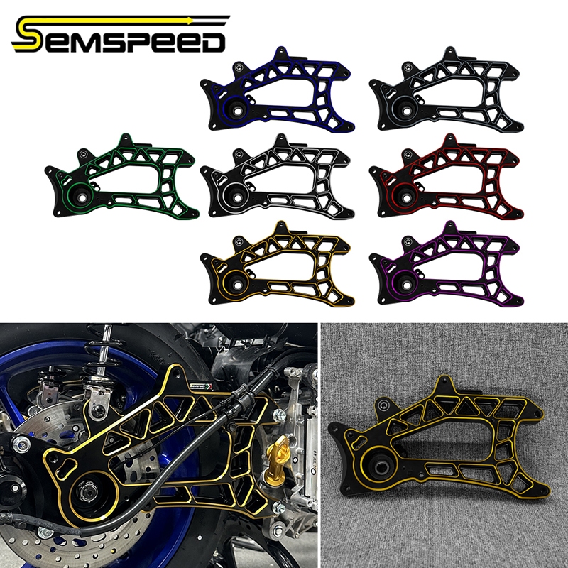 【SEMSPEED】Motorcycle CNC Rear Swing Arm Axle Swingarm Sprocket Wheel ...