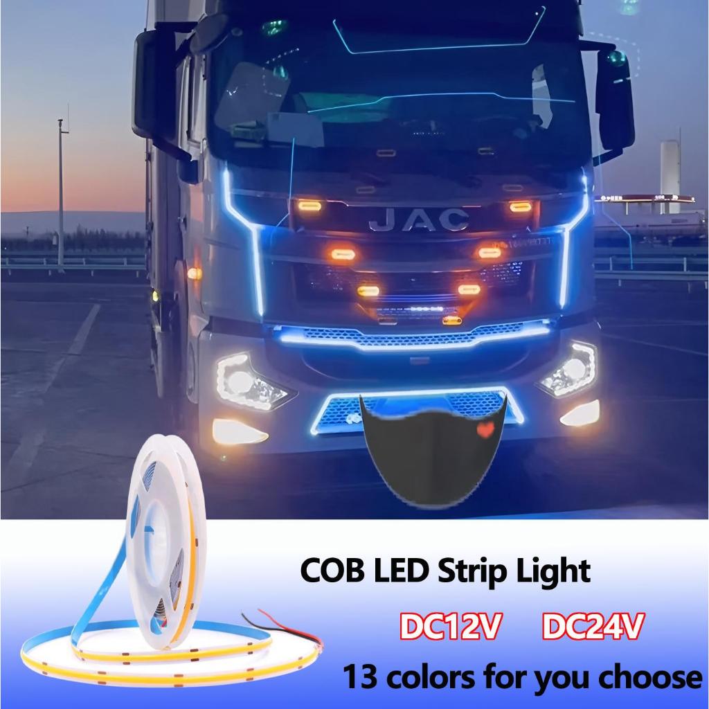 12V/24V Car Interior LED Decorative Strip Light Ambient Atmosphere ...