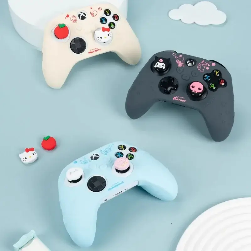 Sanrio Hello Kitty Kuromi Xbox Controller Protective Sleeve Anti-slip ...