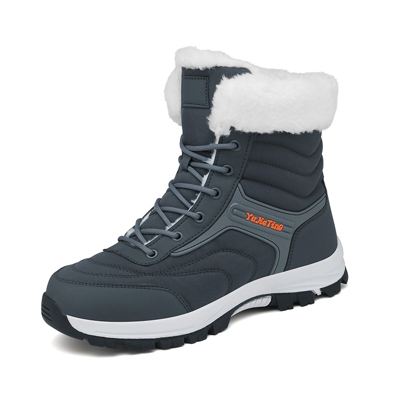 Women Winter Boots Ladies Warm Snow Boots Outdoor Couple Rain-Proof ...