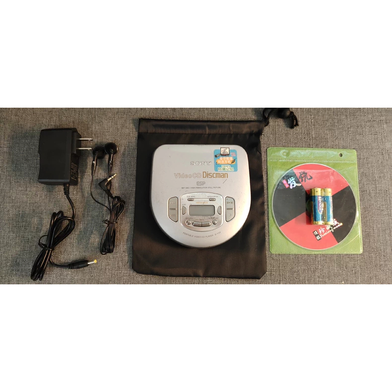 Sony Discman D-V55 CD Player – Classic Model, 1Bit DAC, VCD Playback ...