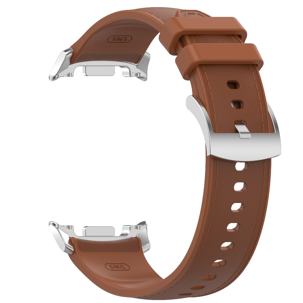 Strap for Samsung Galaxy Watch 8 Series Hybrid Band, Vegan Leather ...