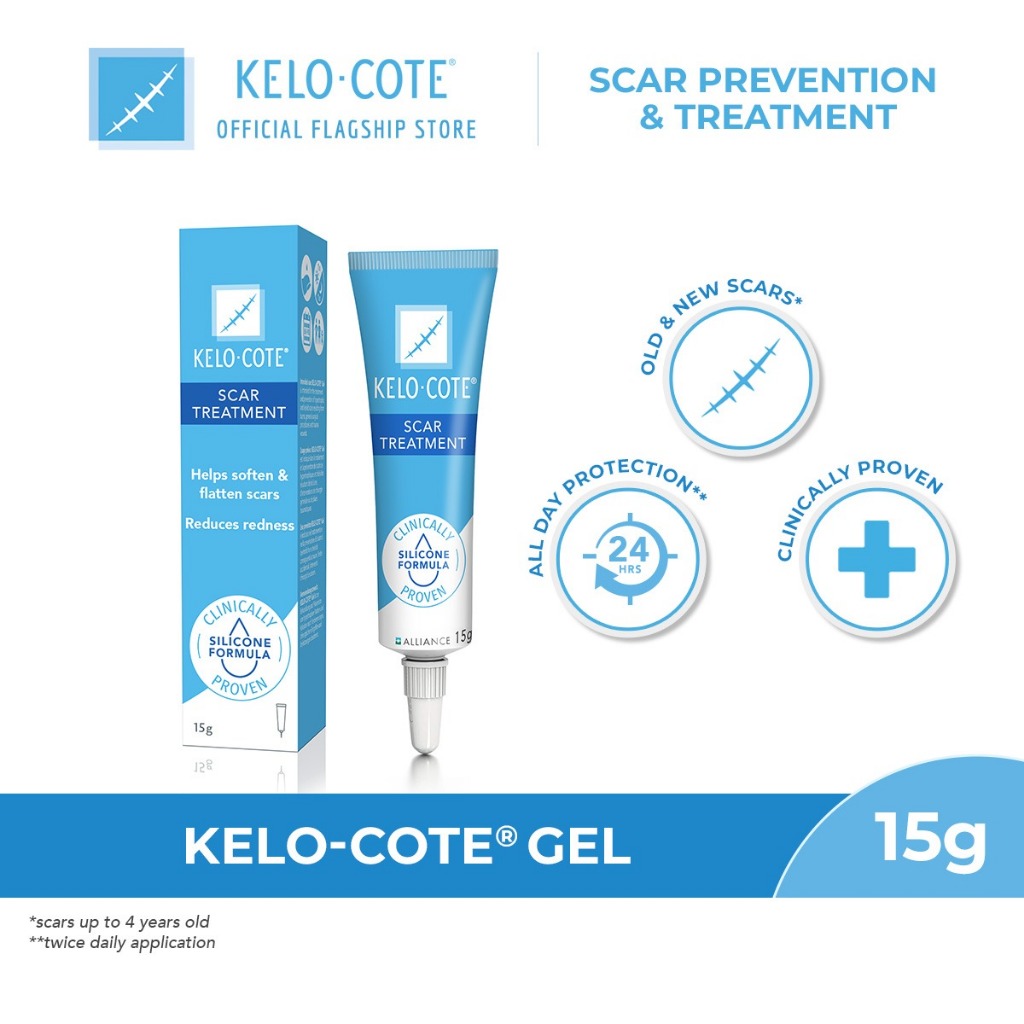 Kelo Cote® Kelocote Advanced Formula Silicone Scar Gel 15g Scar