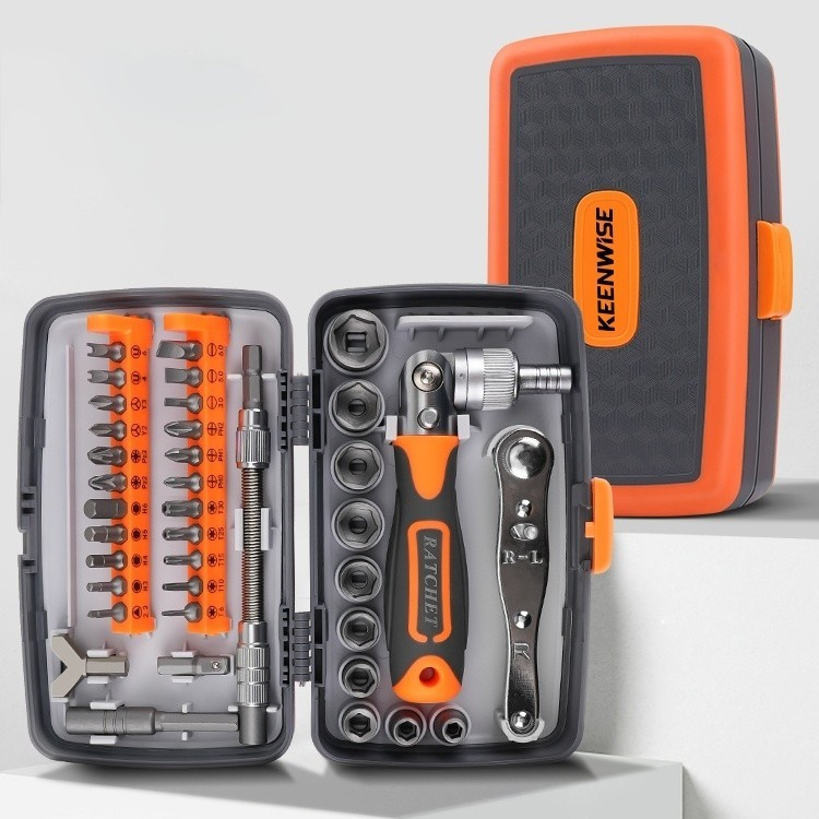 Ratchet Socket Wrench Precision Screwdriver Set Motorcycle On-board ...
