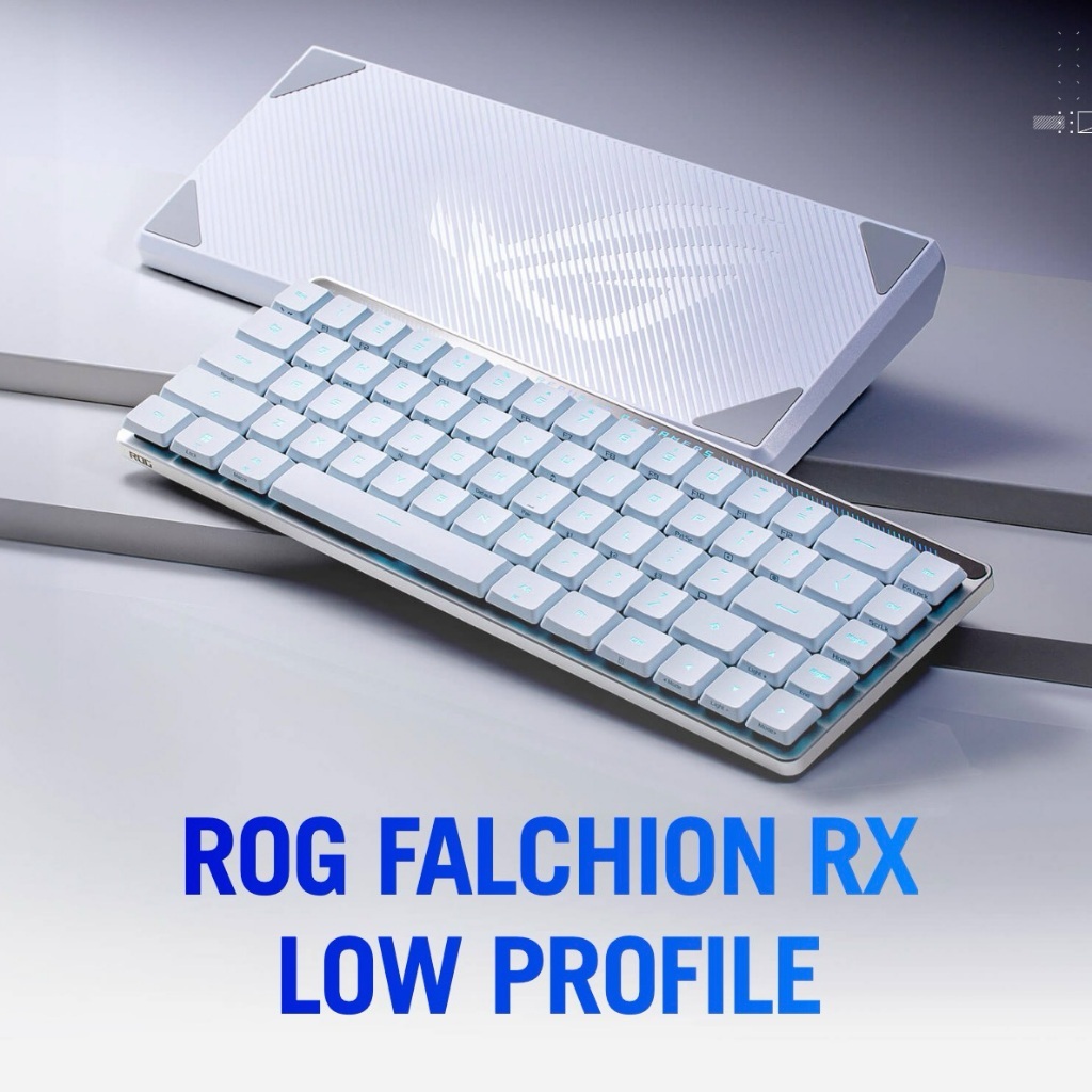 ASUS ROG Falchion RX Low Profile Wireless Gaming Keyboard Mechanical ...