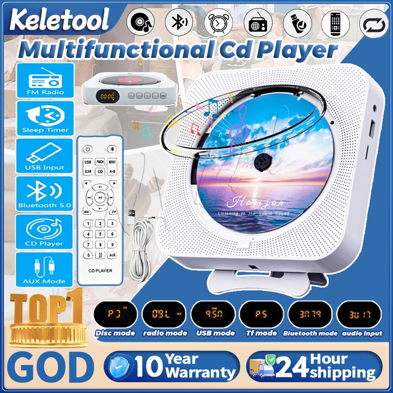cd player VCD dvd cd disc player with Speaker portable screem Radio ...