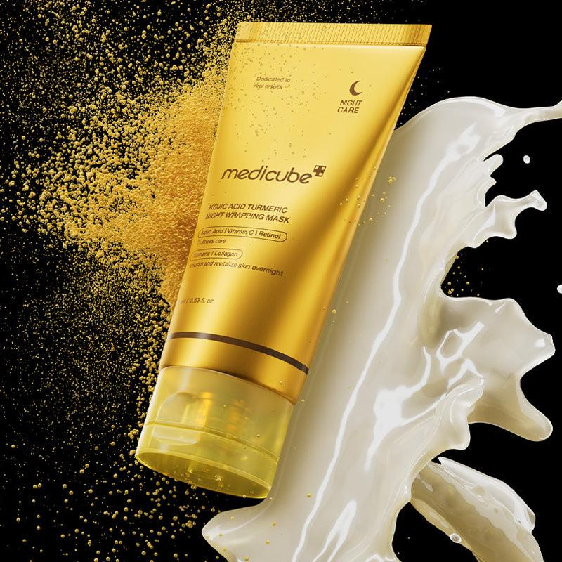 Medicube Kojic Acid Turmeric Night Wrapping Mask 75ml Overnight ...