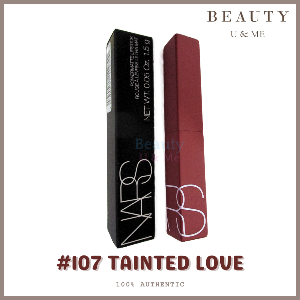 NARS Powermatte Lipstick 1.5g (Dark Star / Tainted Love) | Shopee Singapore
