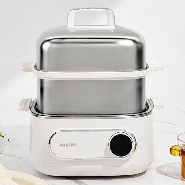 Philips Stainless Steel Electric Steamer 9L Multi-Layer Electric ...