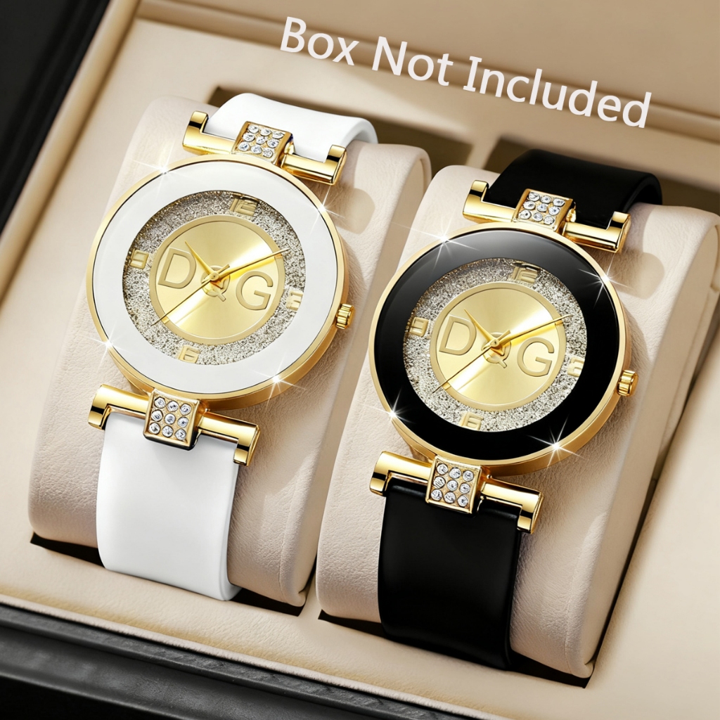 Leisure Silver Powder Women's Watch Silicone Candy Color Fashion Trend ...
