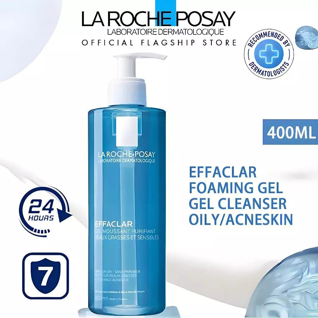 La Roche Posay Effaclar Purifying Foaming Gel Cleanser for Oily Acne ...