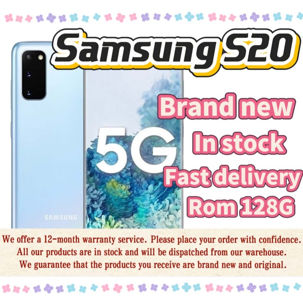 New Samsung Galaxy S20 Cell Phone 128GB - Local SIM Ready, In Stock ...