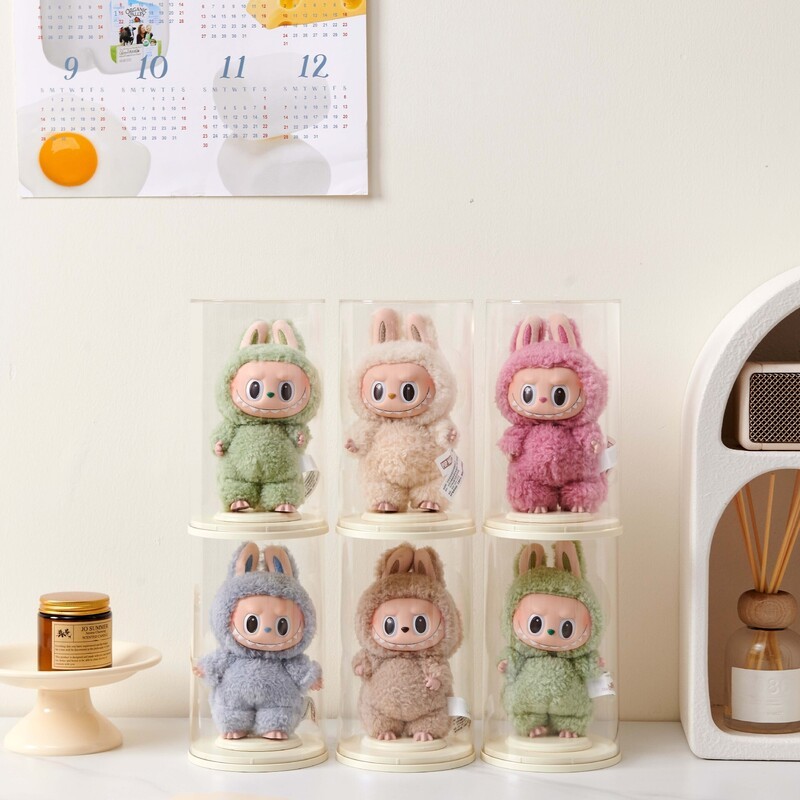 Labubu Blind Box Popmart Display Box Doll Display Cabinet Dustproof ...