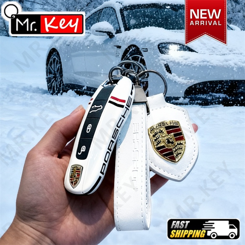 [Mr.Key]Le Mans Racing Stripes Key cover for Porsche Boxster Cayman ...