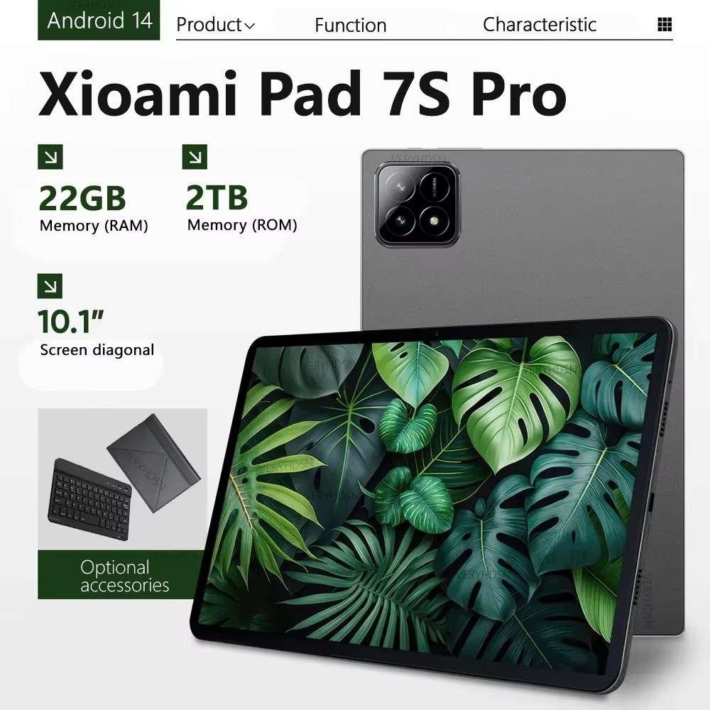 Three Year Warranty 】2026 Latest Global First Pad 7S Pro Tablet Mi Pad ...