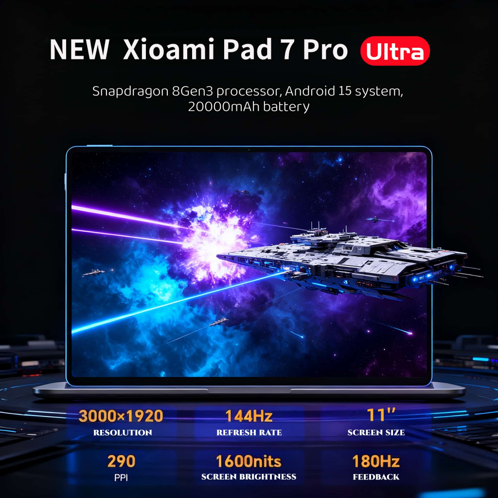 2025 Pad 7 Pro Ultra Latest Global First Tablet Xioami Android 14 ...
