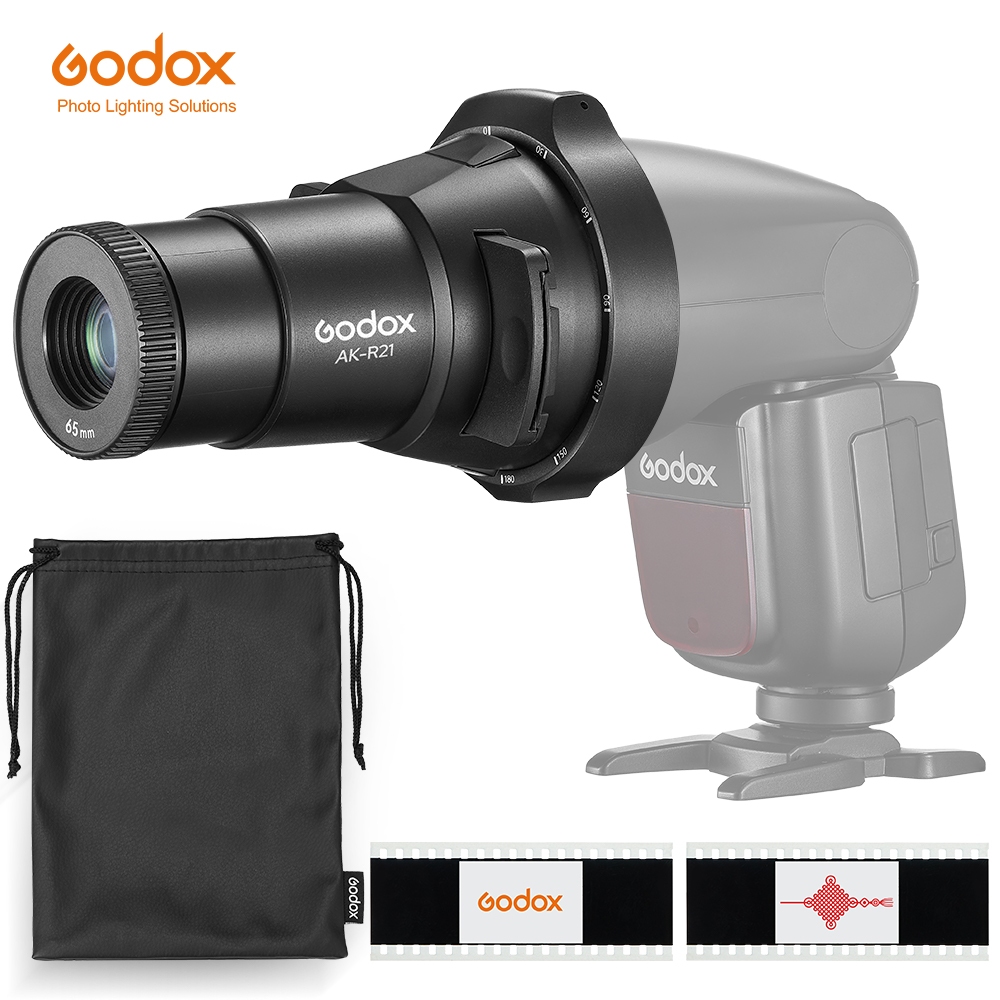 Godox AK-R21 Flash Projection Attachment Kit for Godox AD200Pro ...